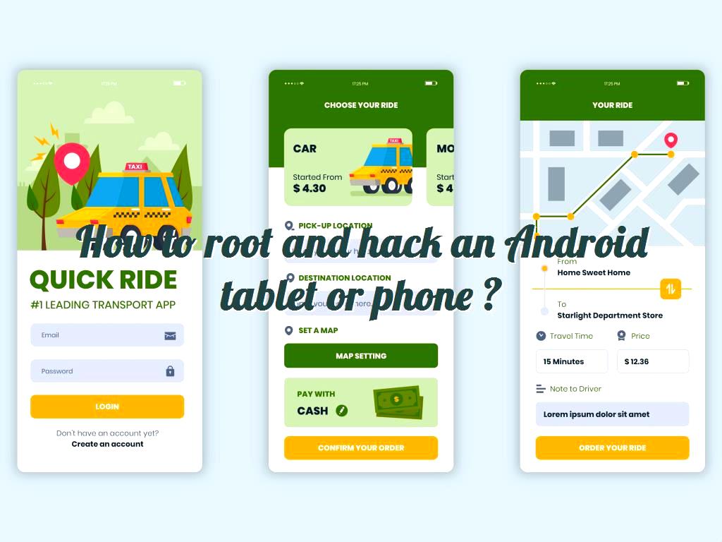 How to root and hack an Android tablet or phone