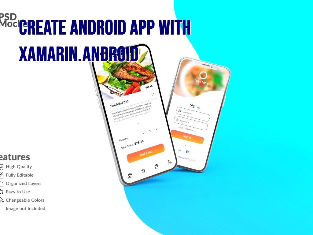 Create Android App With Xamarinandroid